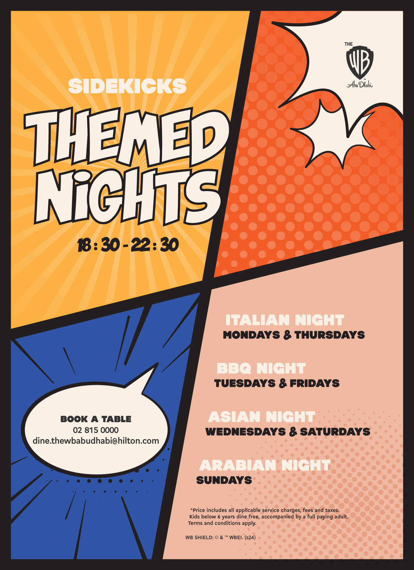 Sidekicks - THE WB™ ABU DHABI HOTEL